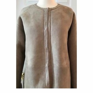 J. Crew | Jackets & Coats | Jcrew Reversible Shearling Jacket Size S ...
